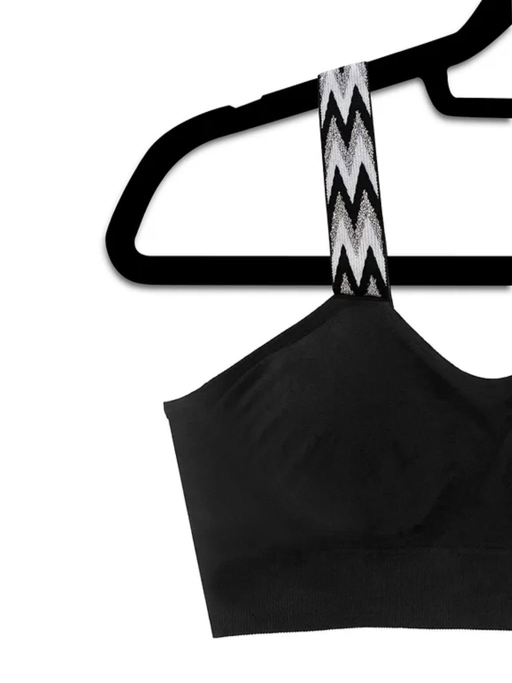 Strap Its - Metallic Chevron Strap Bra – The Beach Corner LLC